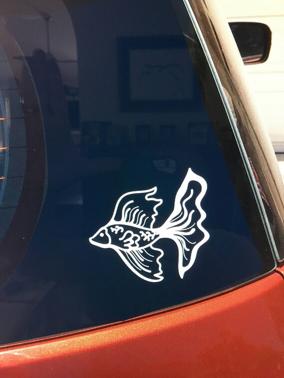 Fish Vinyl Decal Fish Sticker | Etsy