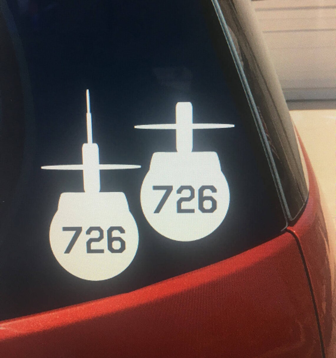 SSBN/SSGN Submarine Vinyl Car Window Sticker 726 727 728 - Etsy