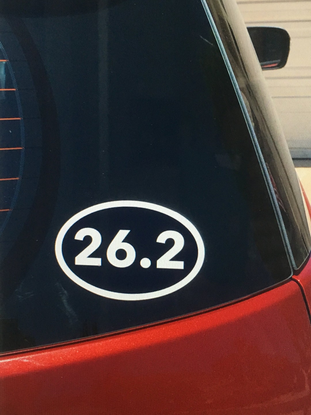 26.2 Marathon Vinyl Car Window Decal - Etsy
