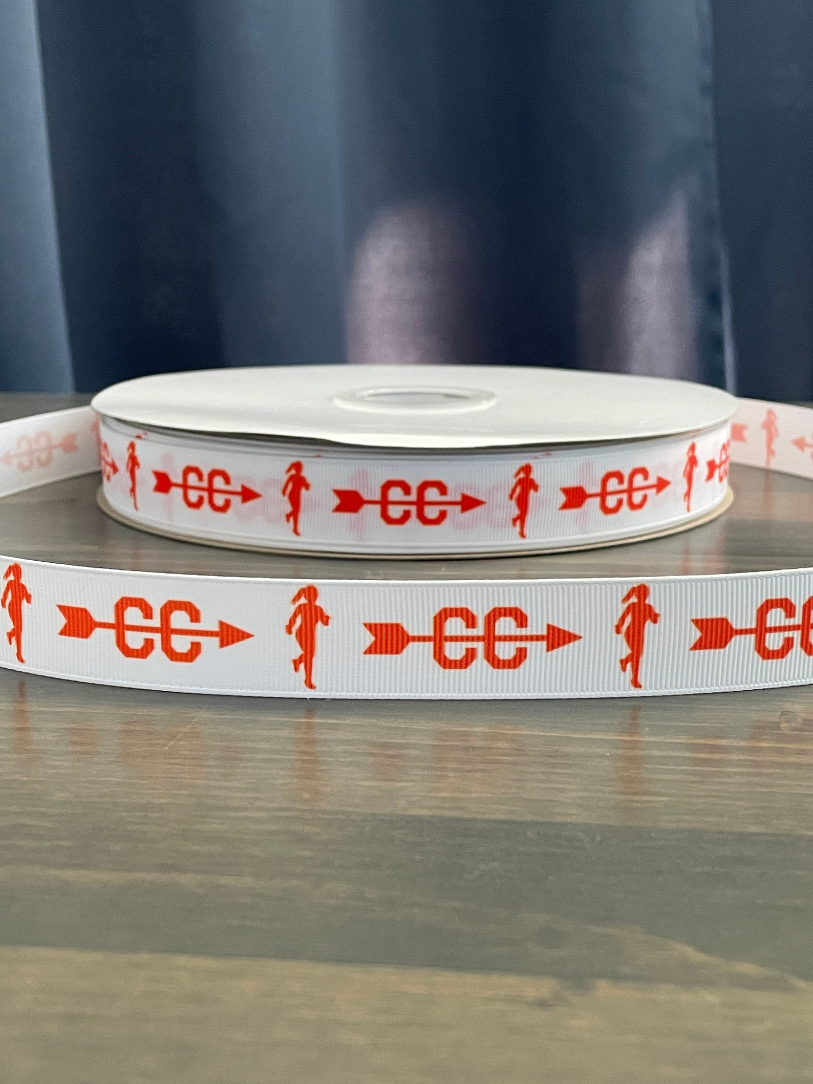Cross Country Ribbon, 7/8" Ribbon for Bows, Various Color Options ...