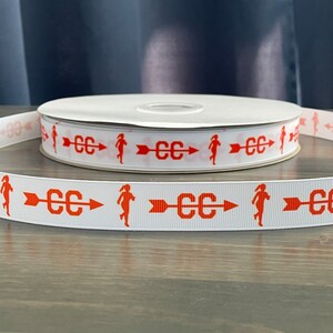 Cross Country Ribbon, 7/8" Ribbon for Bows, Various Color Options ...