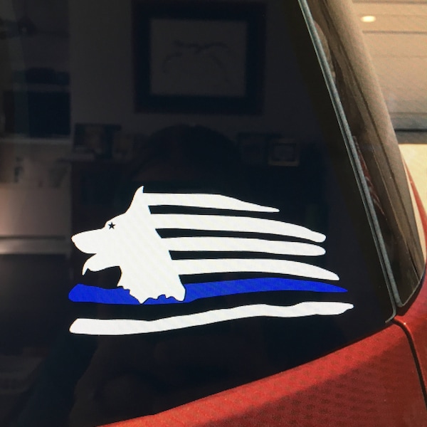Police K9 Window Stickers - Etsy