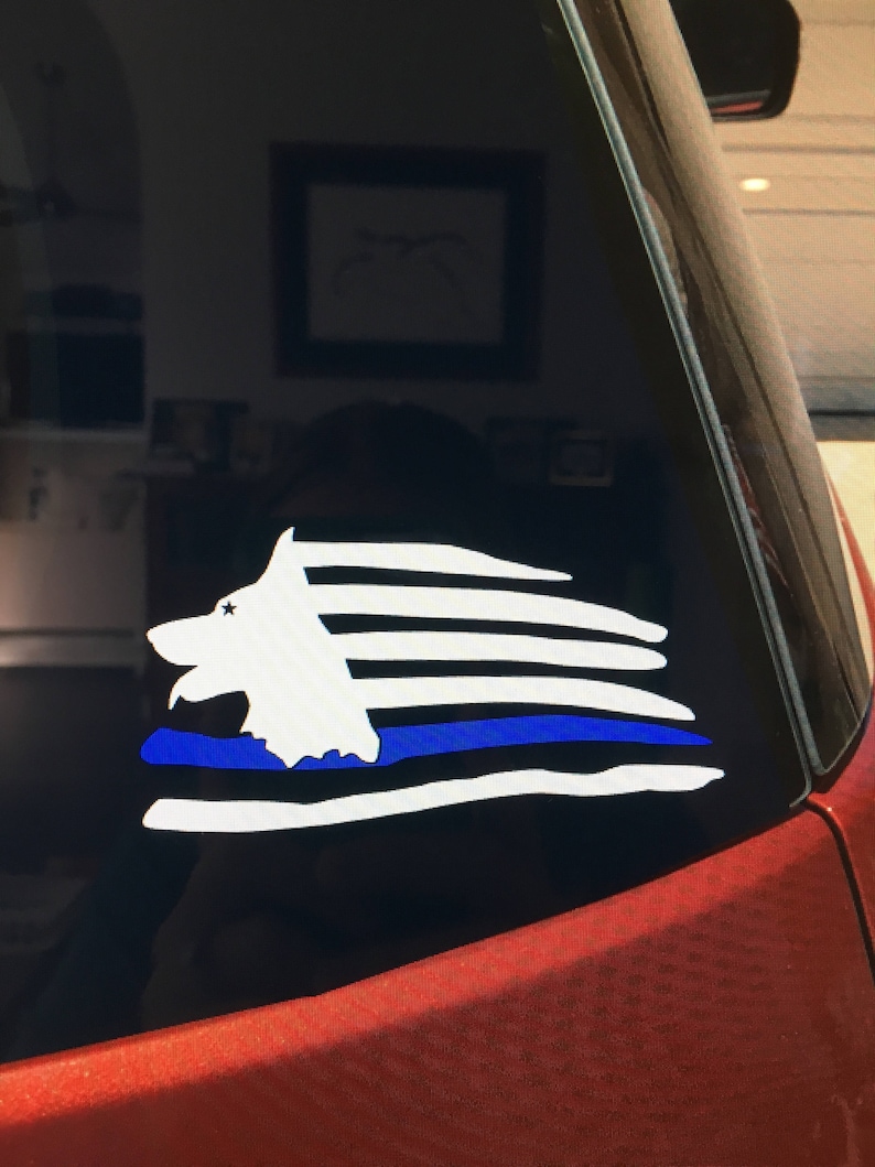 K9 Police Unit Vinyl Car Window Sticker K9 Decal Police - Etsy