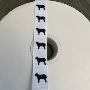 Farm Animal Ribbon, 7/8" Ribbon for Bows, Farm Animal Ribbon for Diy ...