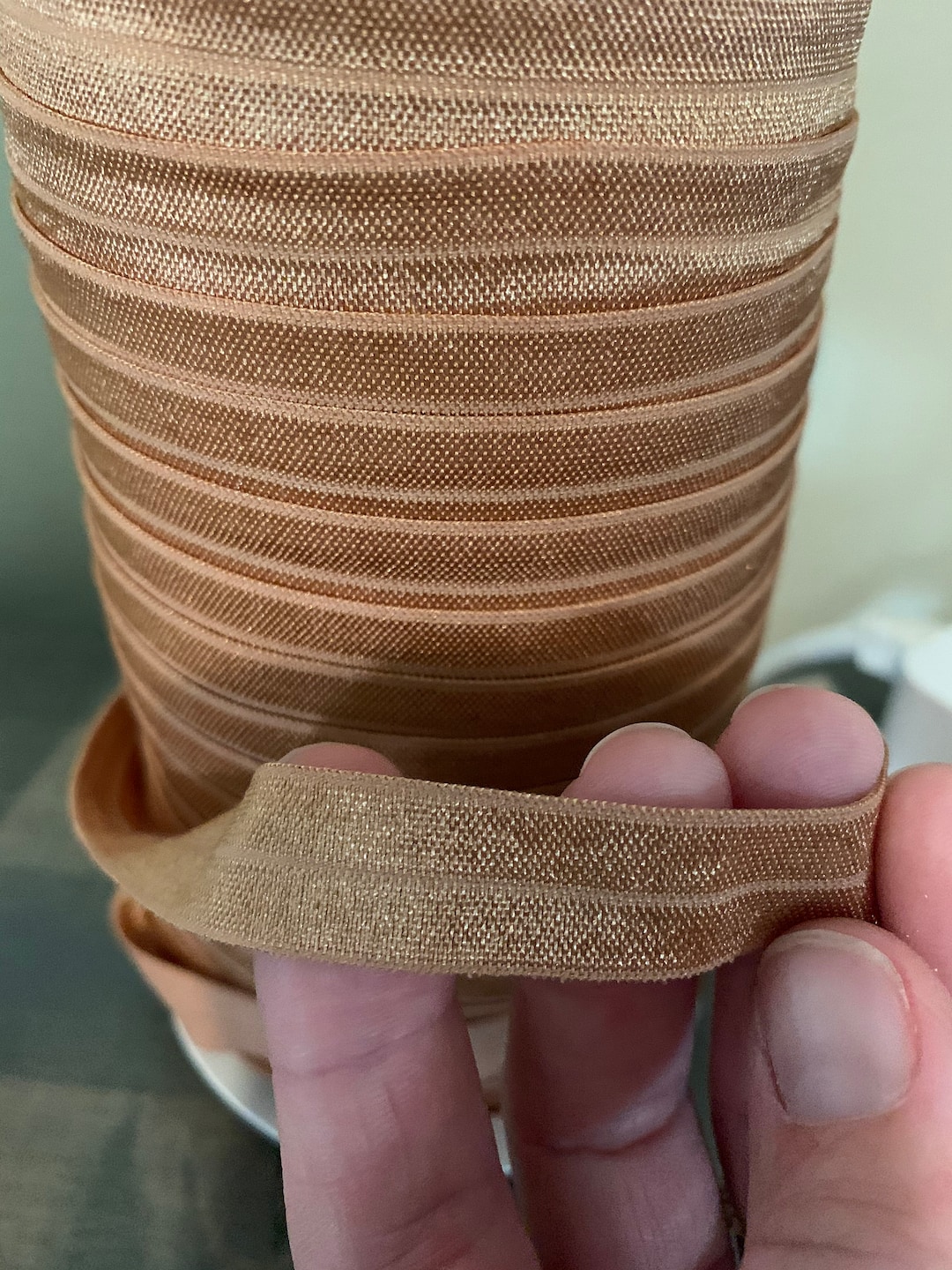 Elastic, 5/8 Fold Over Elastic, Chipmunk Elastic - Etsy