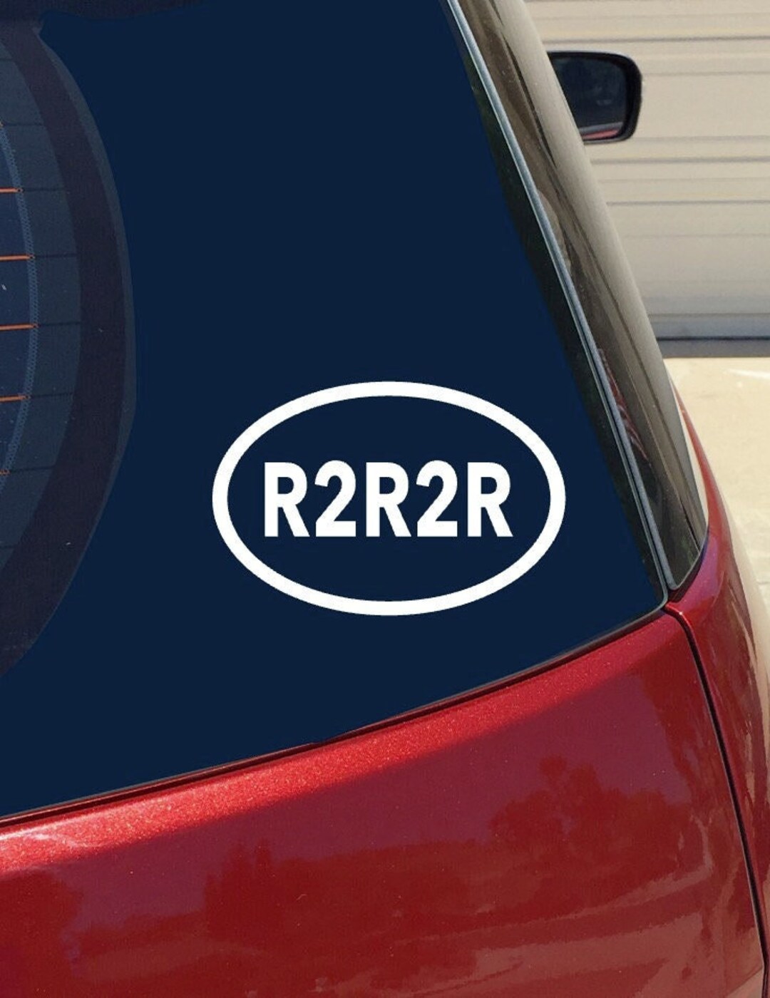 R2R2R Vinyl Car Window Sticker - Etsy