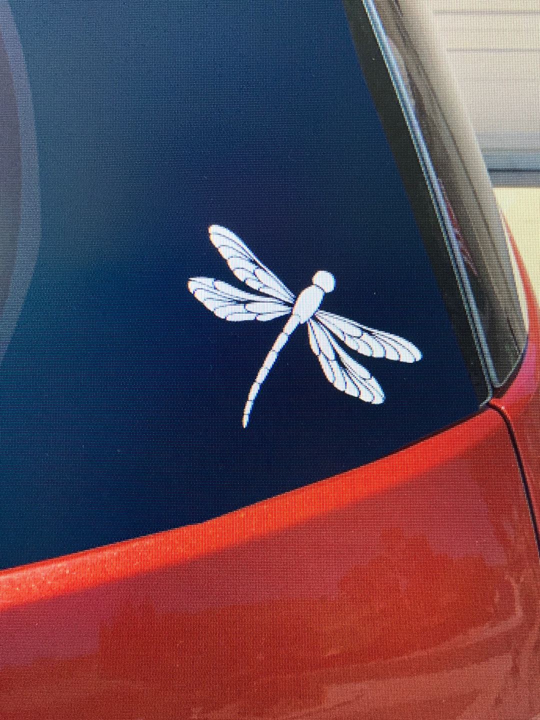 Dragonfly Decal, Dragonfly Sticker, Dragonfly Car Window Vinyl - Etsy