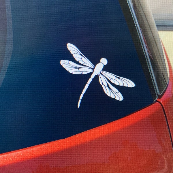 Dragonfly Car Decal - Etsy