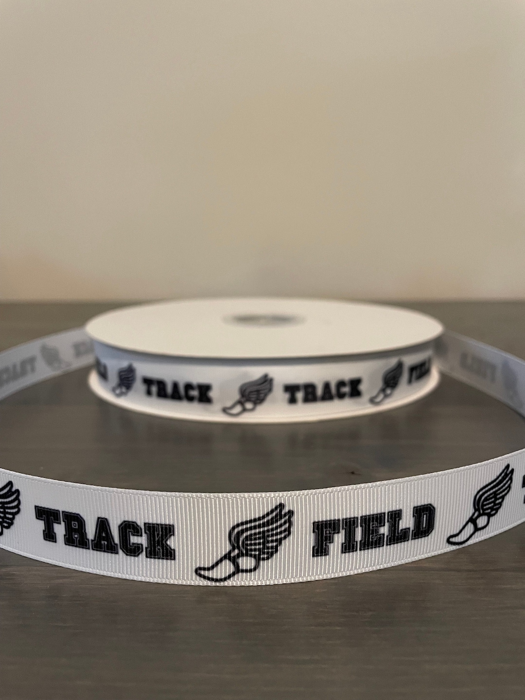 Track and Field Ribbon, 7/8" Grosgrain Ribbon - Etsy