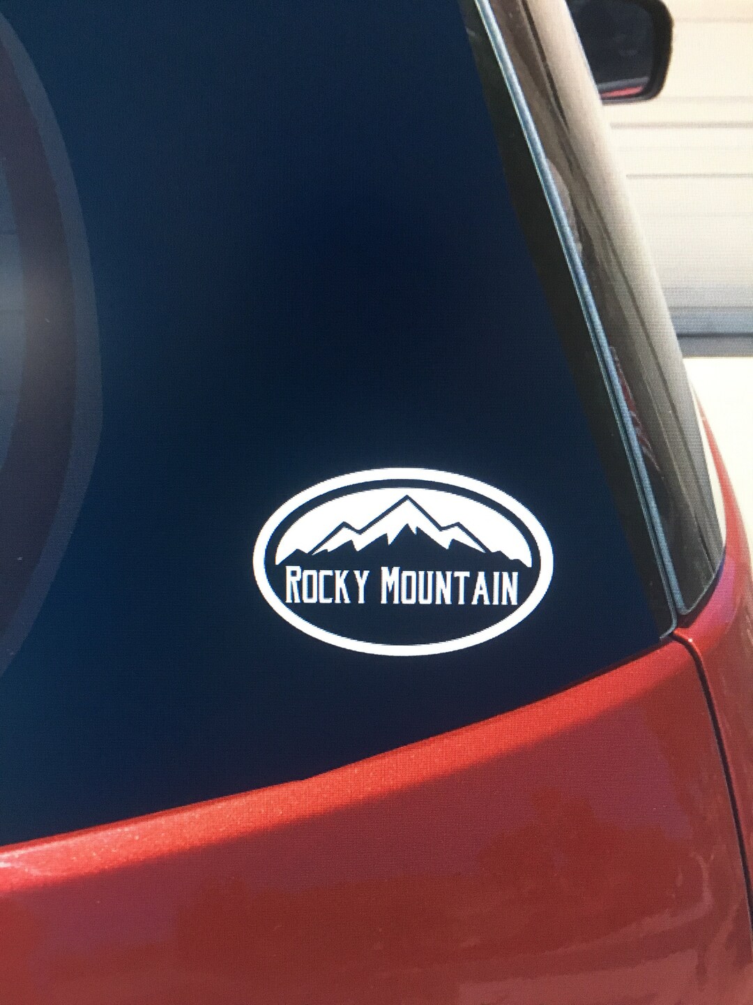 Rocky Mountain National Park Car Sticker, Car Vinyl Decal, Hiking ...