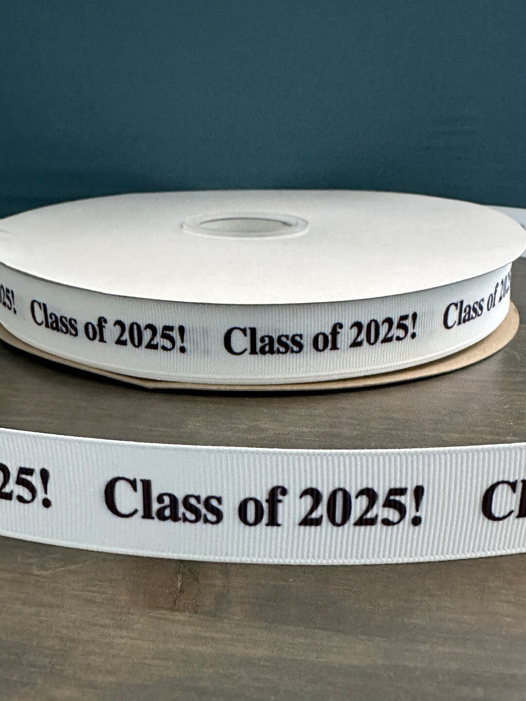 Class of 2025! Ribbon, 7/8" Grosgrain, Graduation Grosgrain Ribbon ...