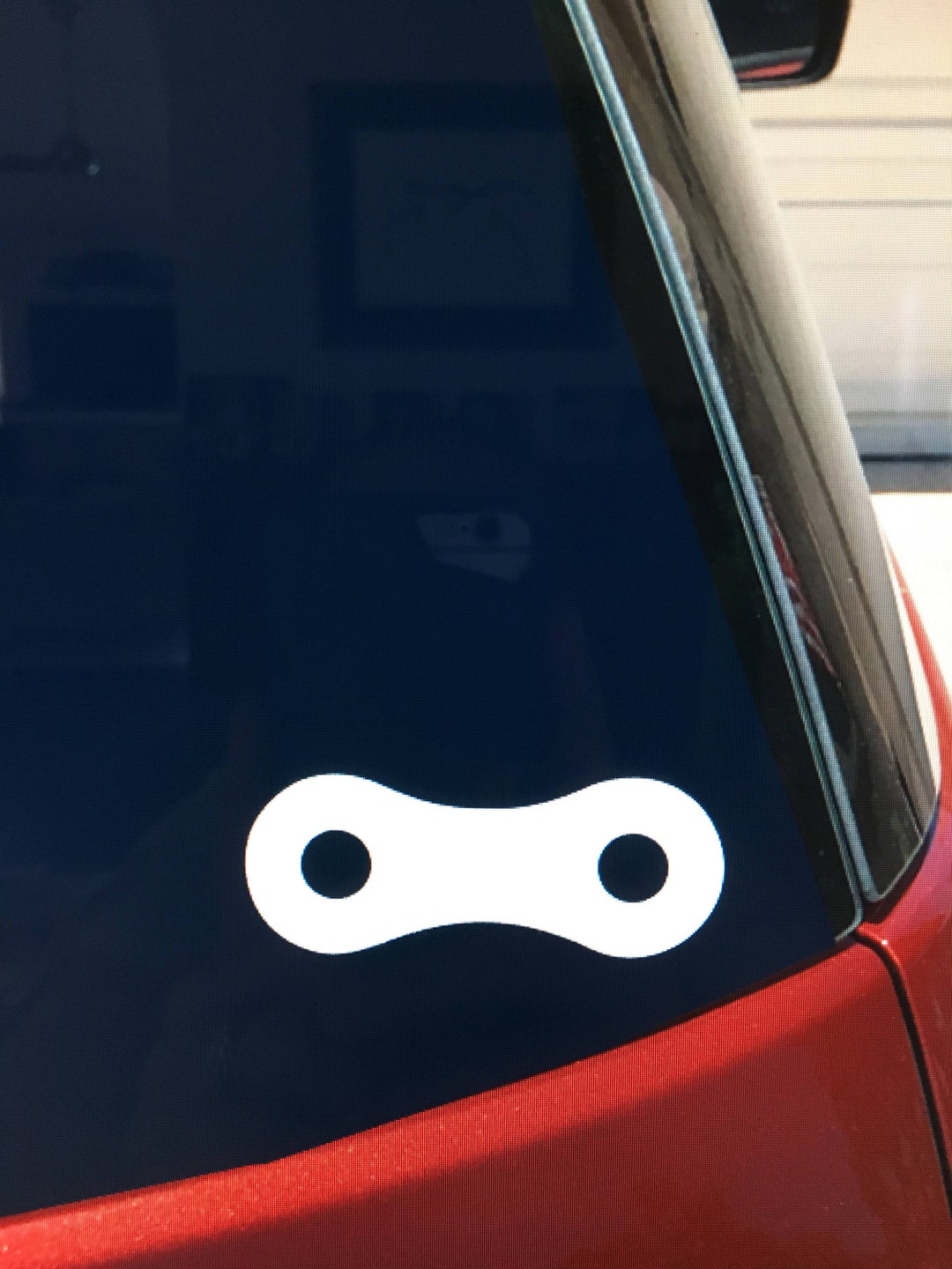 Bike Chain Vinyl Window Decal, Bike Sticker, Gift for Bicyclist - Etsy