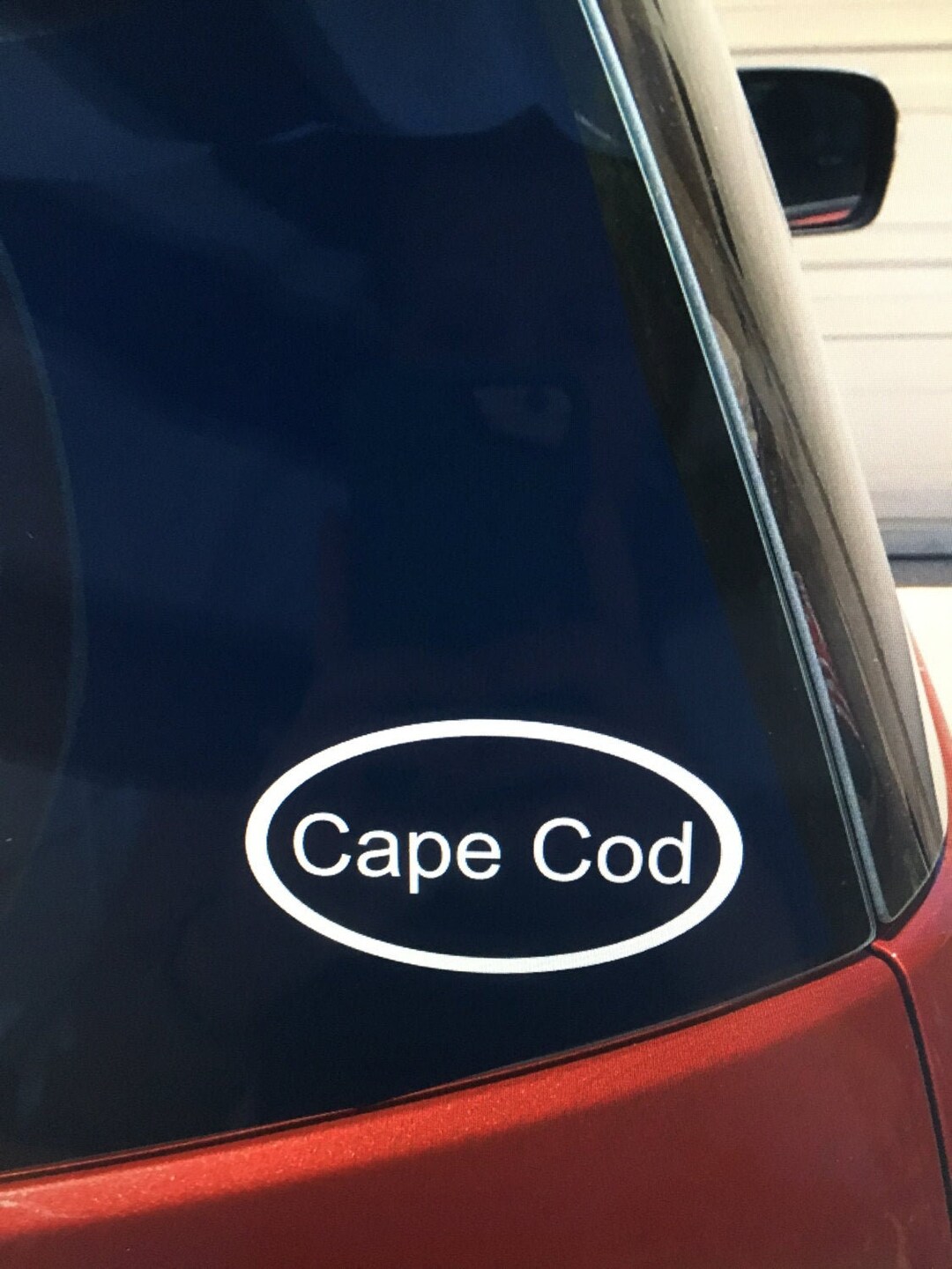 Cape Cod Vinyl Car Window Decal, Cape Cod Sticker - Etsy