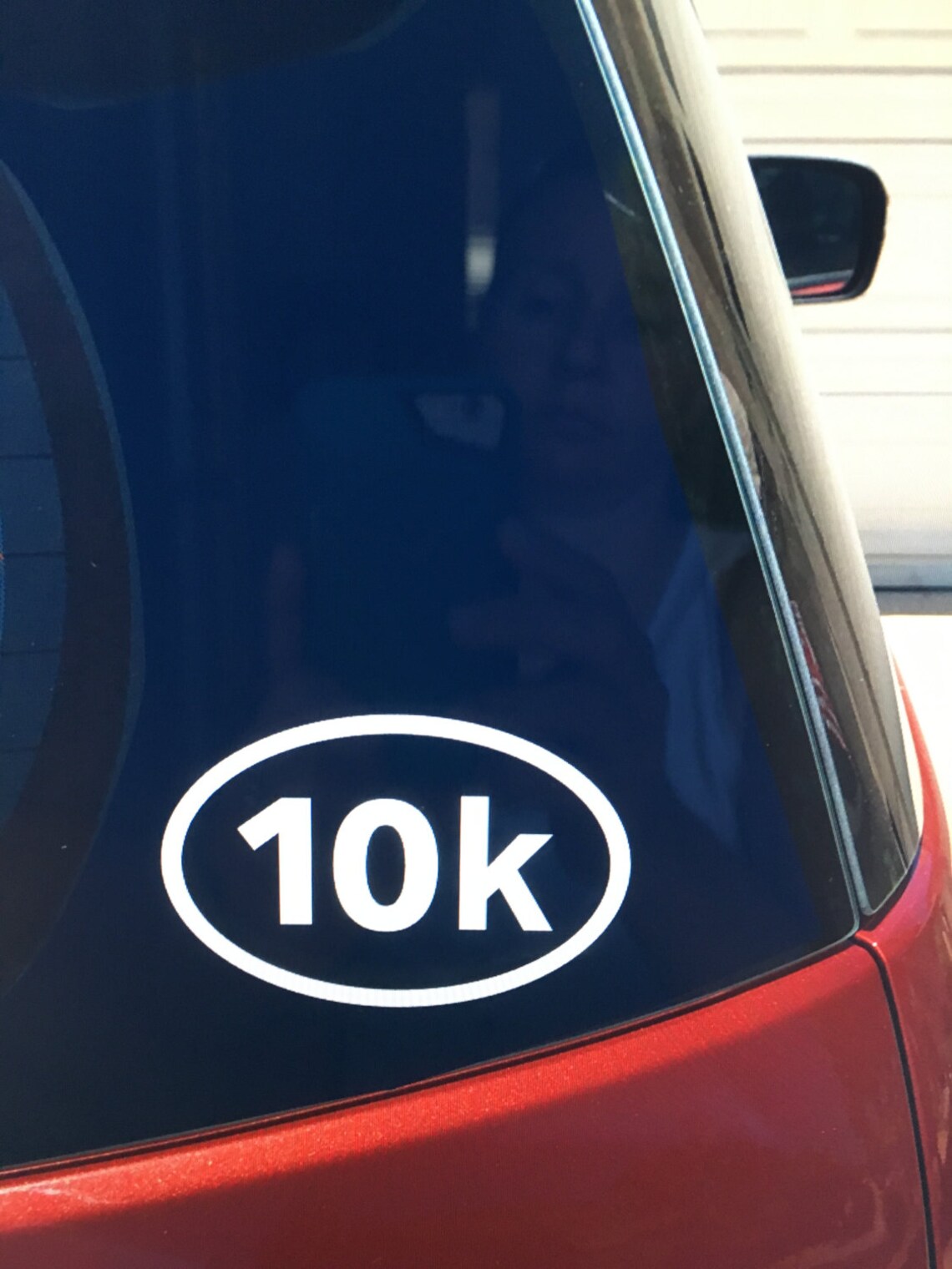 10k Vinyl Car Window Sticker | Etsy