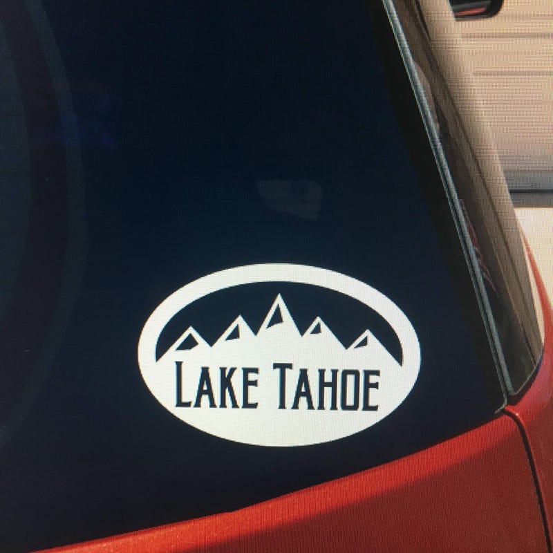 Lake Tahoe Sticker - Etsy
