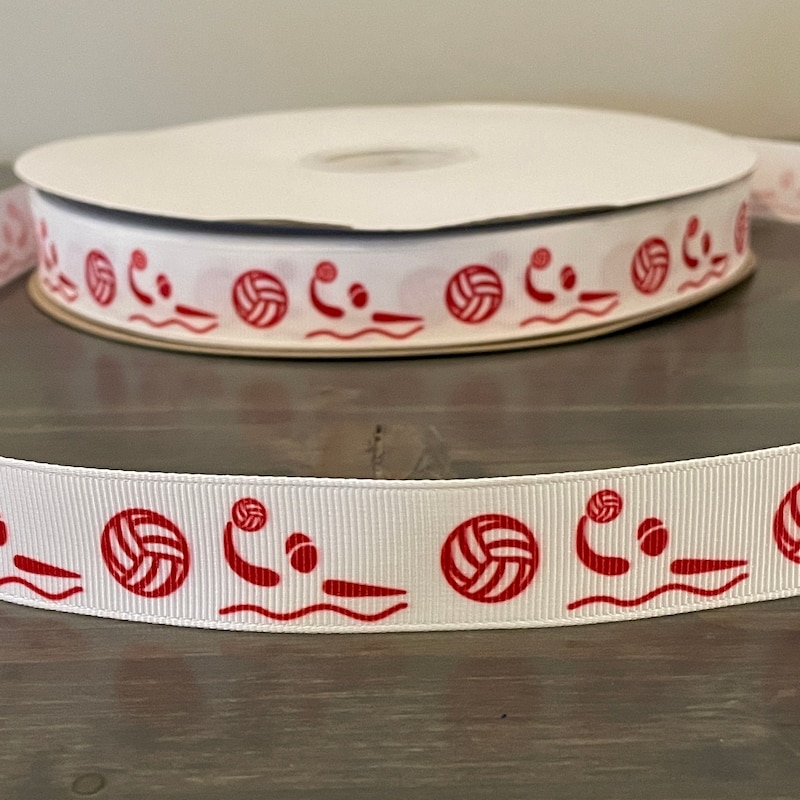 Water Polo Bow Svg - Etsy