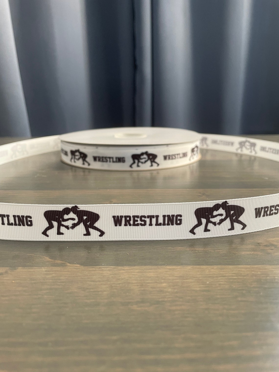 Wrestling Ribbon, 7/8" Grosgrain Ribbon, 7/8" Ribbon That is Great for ...