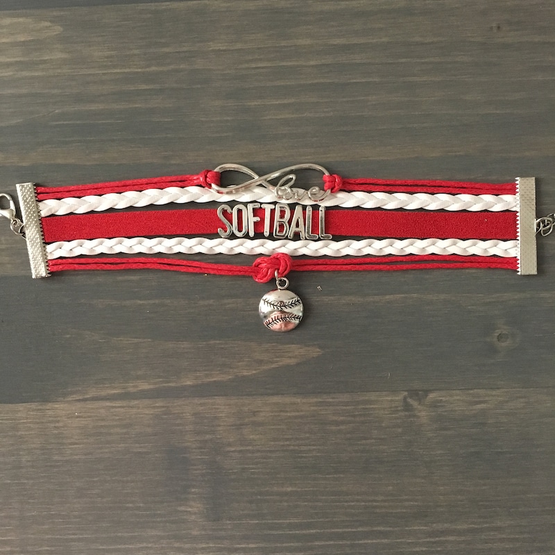 Softball Bracelets - Etsy