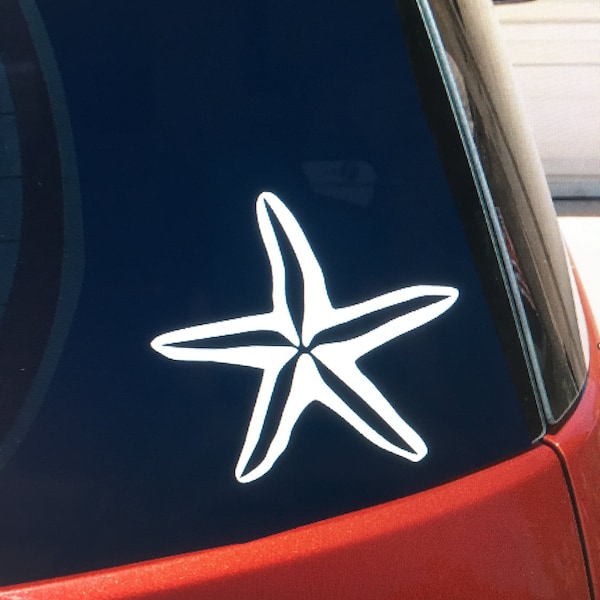Starfish Decal - Etsy