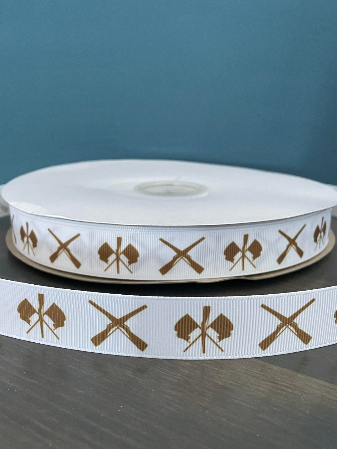 Rifle Color Guard Ribbon in Gold, 7/8" Grosgrain Ribbon, Gold Color ...