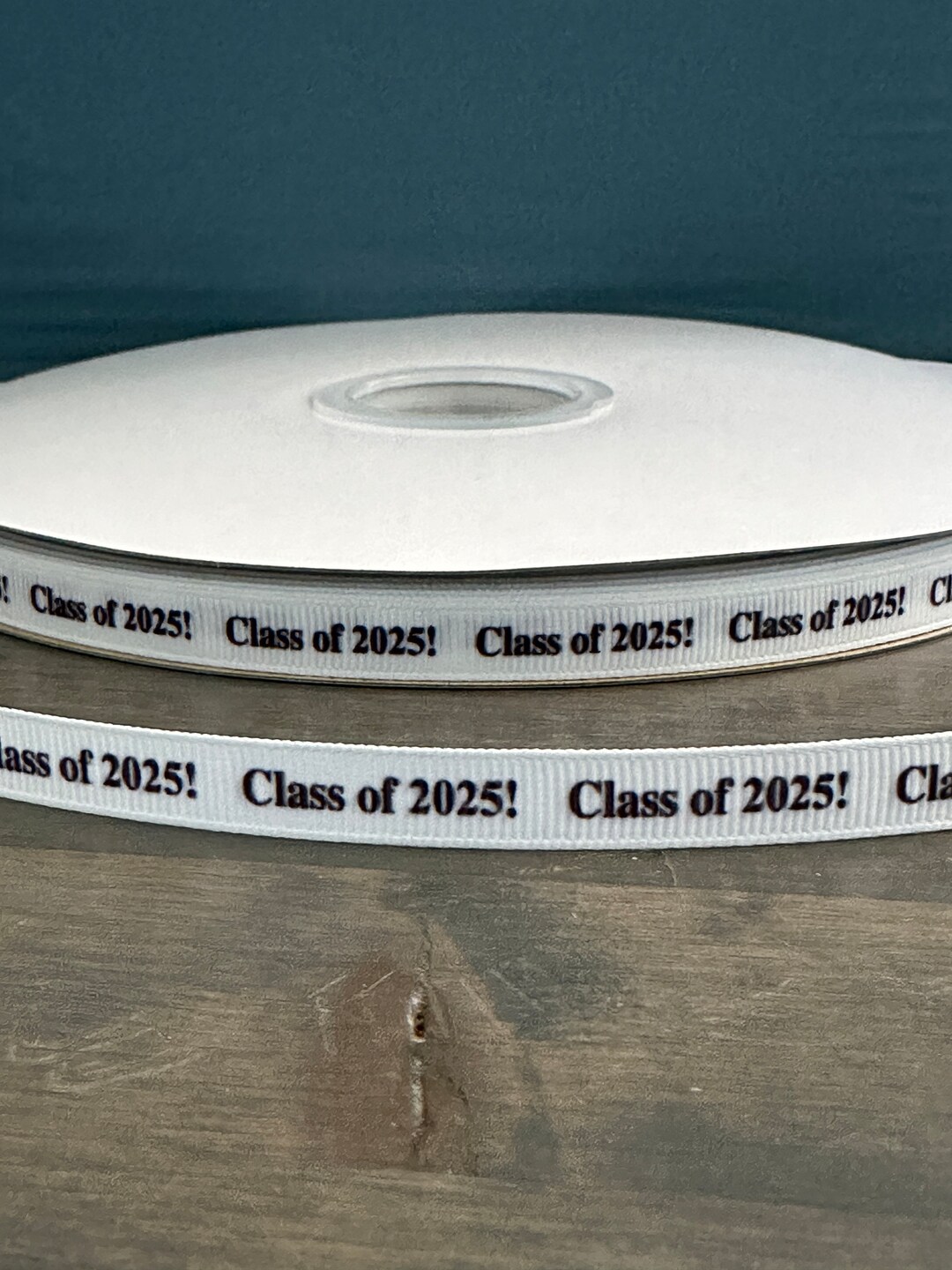 Class of 2025! Ribbon, 3/8" Grosgrain, Graduation Grosgrain Ribbon ...