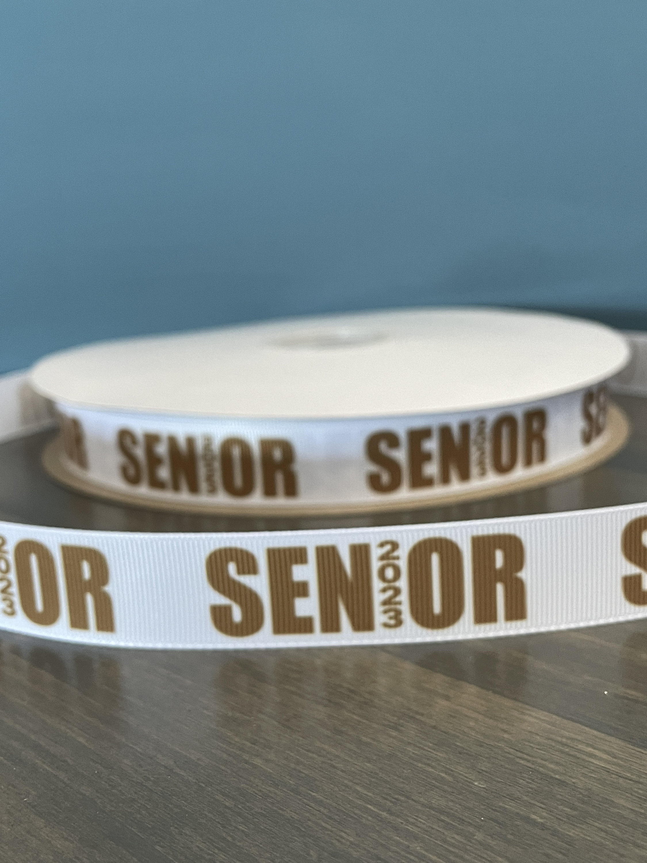 2023 Senior Ribbon in Gold Senior Class of 2023 Ribbon - Etsy