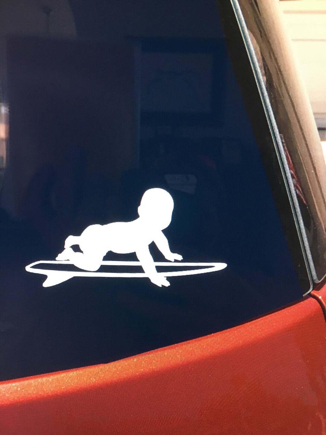 Baby on Board Vinyl Car Window Decal, Baby Shower Gift, Keiki Sticker ...