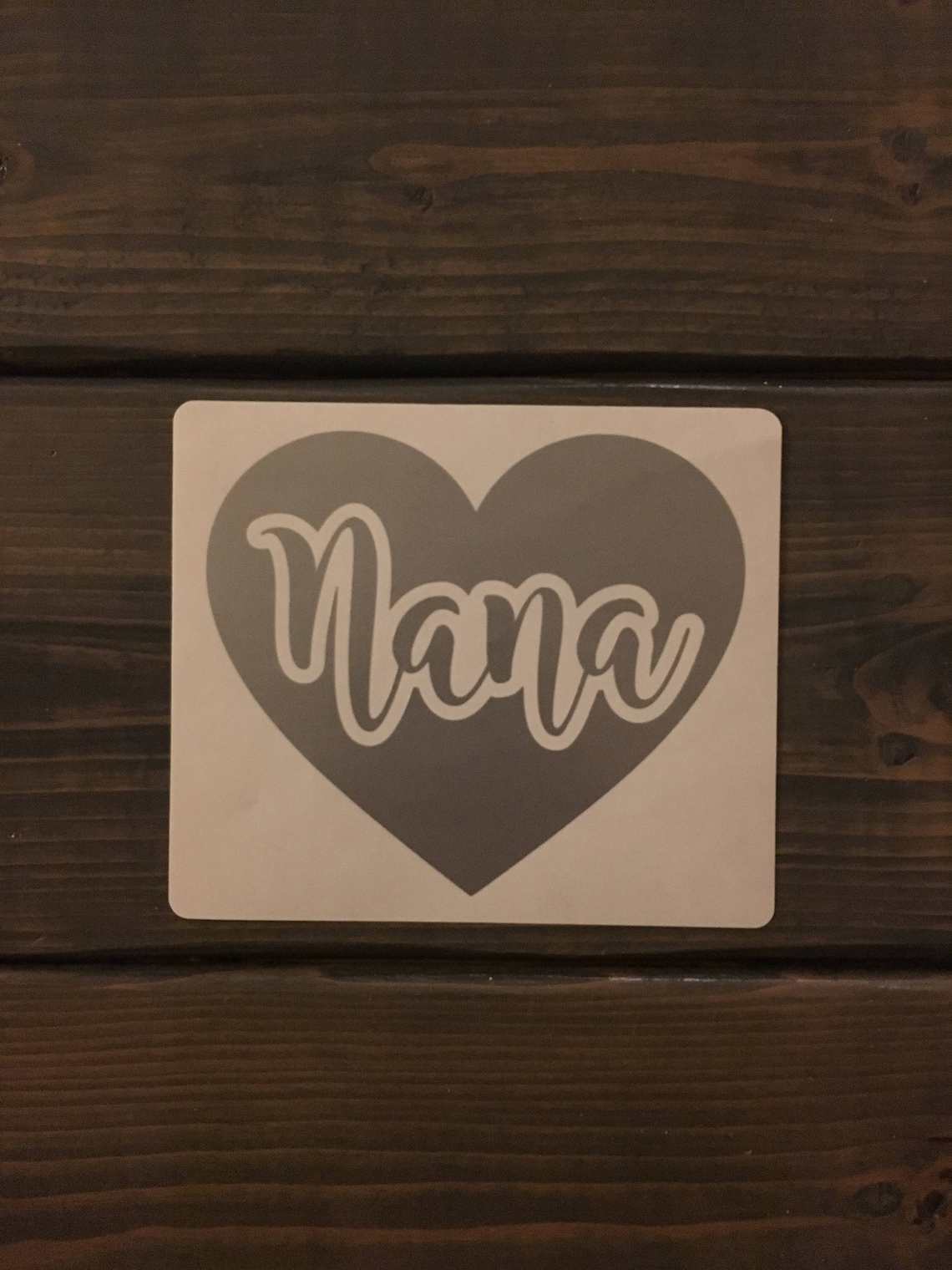 Nana Window Decal Nana Car Vinyl Sticker I Heart Nana - Etsy