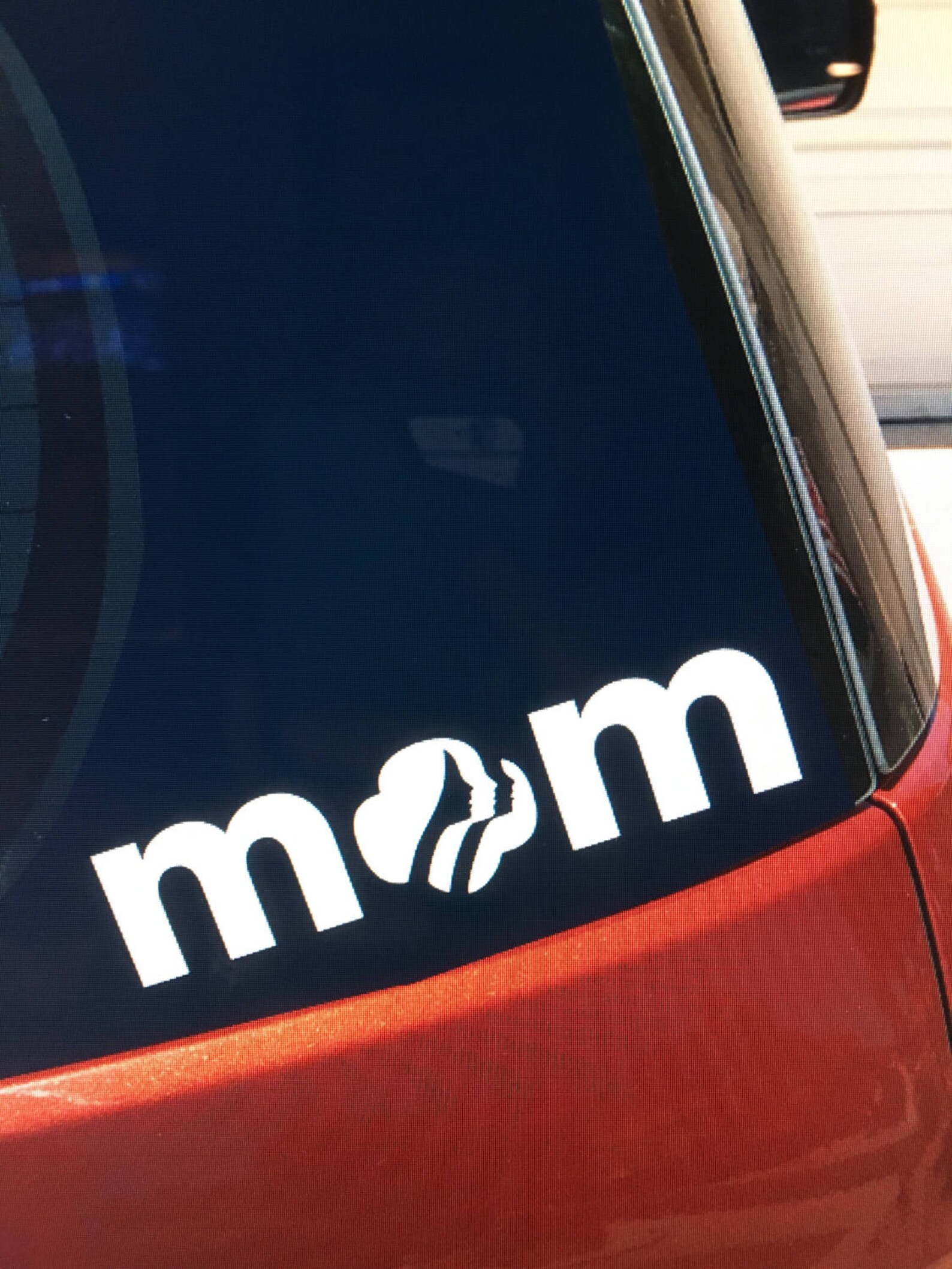Girl Scout Mom Vinyl Car Window Decal/sticker 8 X 2 Inches - Etsy