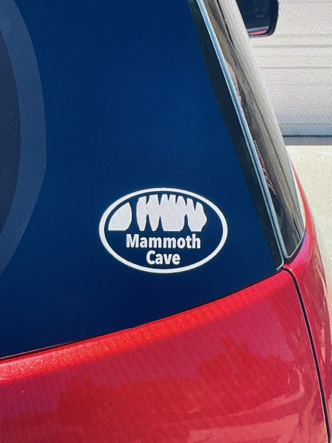 Mammoth Cave Sticker, Mammoth Cave National Park Car Window Decal - Etsy