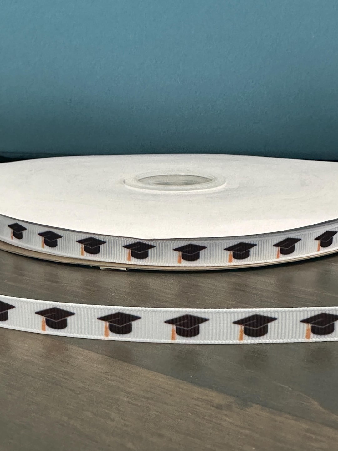 Graduation Cap Ribbon, 3/8" Grosgrain, Graduation Grosgrain Ribbon ...