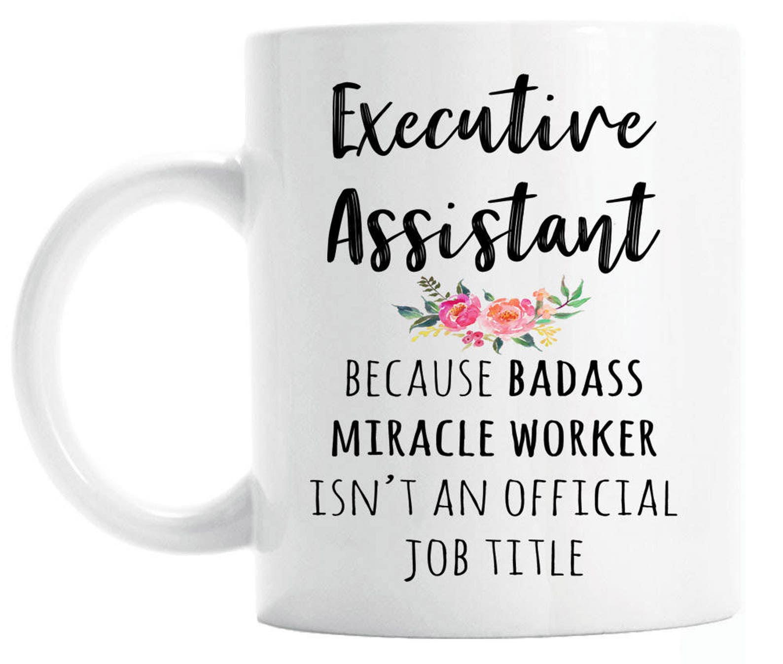 Gift for Executive Assistant Funny Executive Assistant Coffee - Etsy