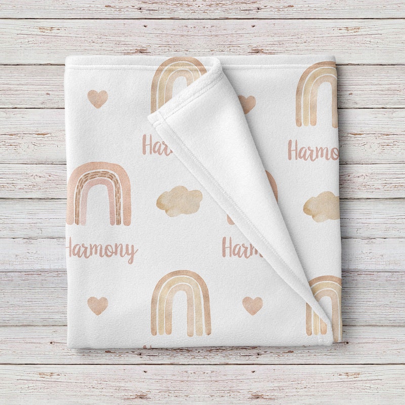 Ombre Baby Blanket - Etsy