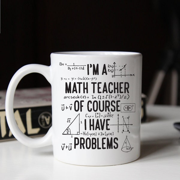 Math Mug - Etsy