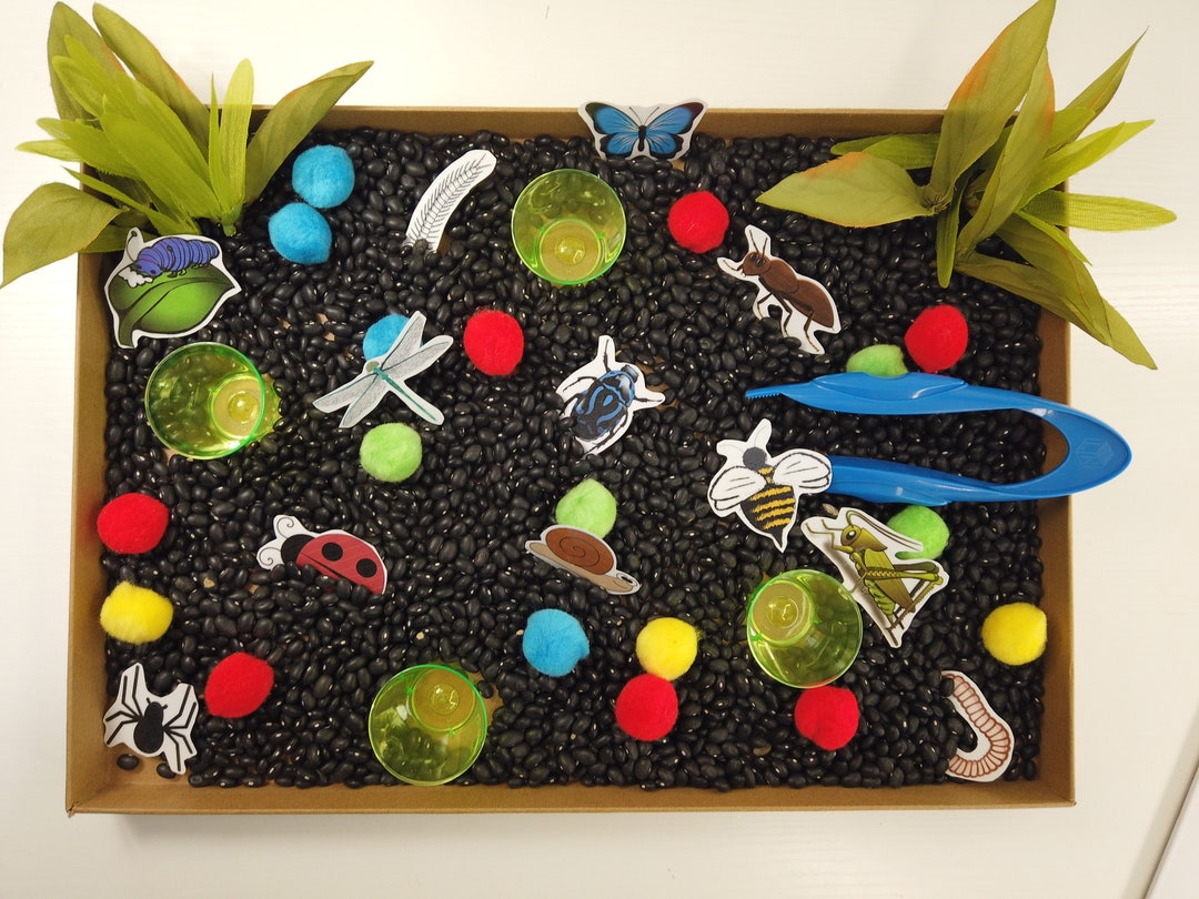 Bug Garden Sensory Bin | Sensory Kit Filler | Montessori Play | Toddler ...