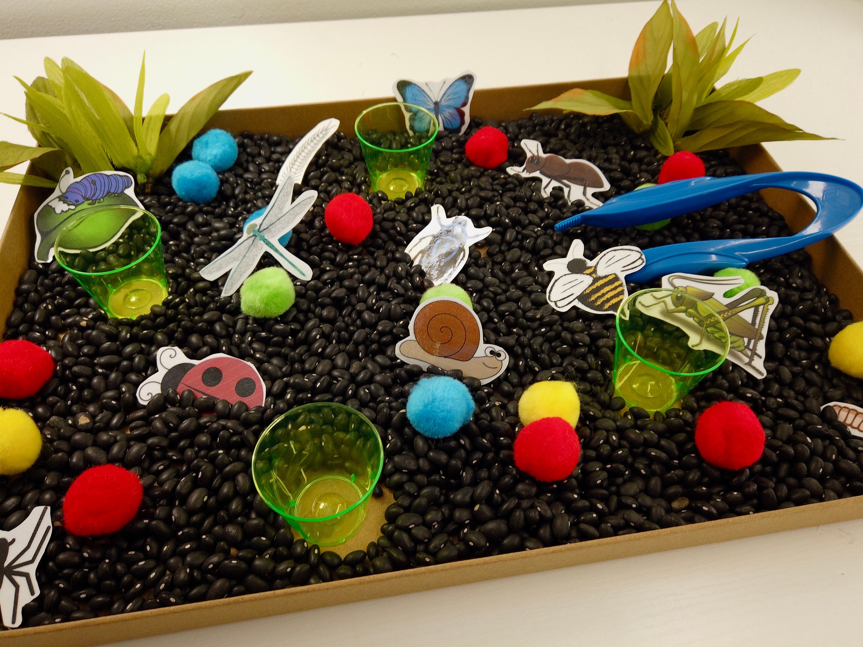 Bug Garden Sensory Bin | Sensory Kit Filler | Montessori Play | Toddler ...