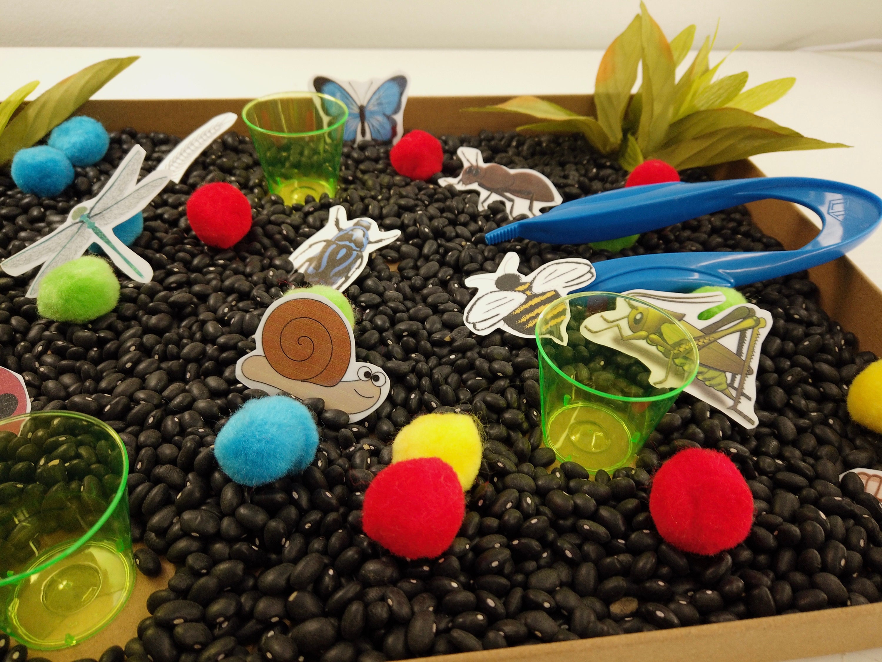 Bug Garden Sensory Bin | Sensory Kit Filler | Montessori Play | Toddler ...