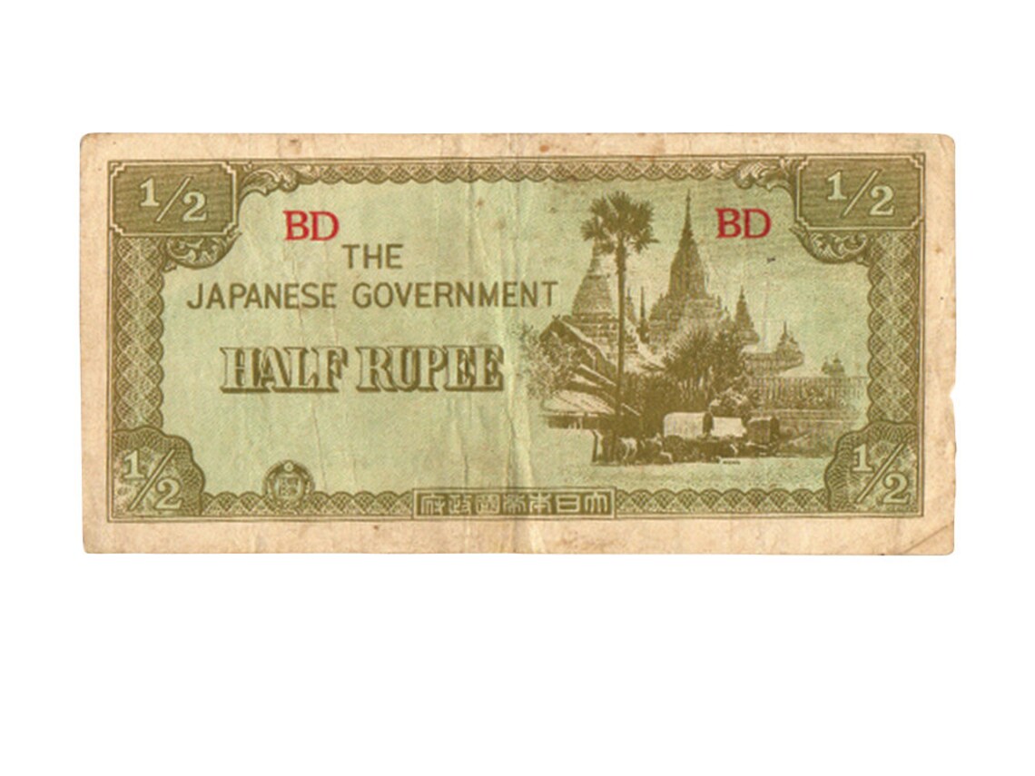 Japanese Invasion Money, JIM, WWII Militaria, Invasion Currency, Paper ...