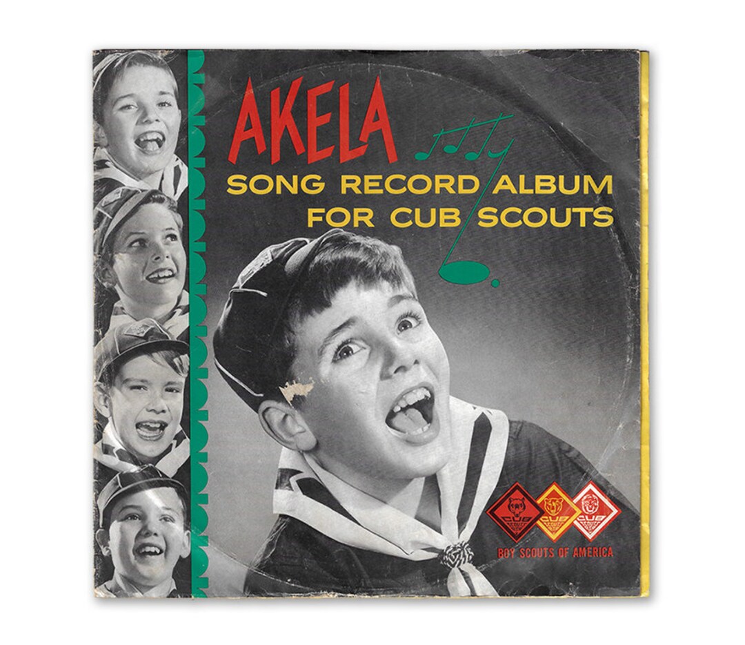 Akela Record Album Cub Scouts BSA Vintage Records - Etsy