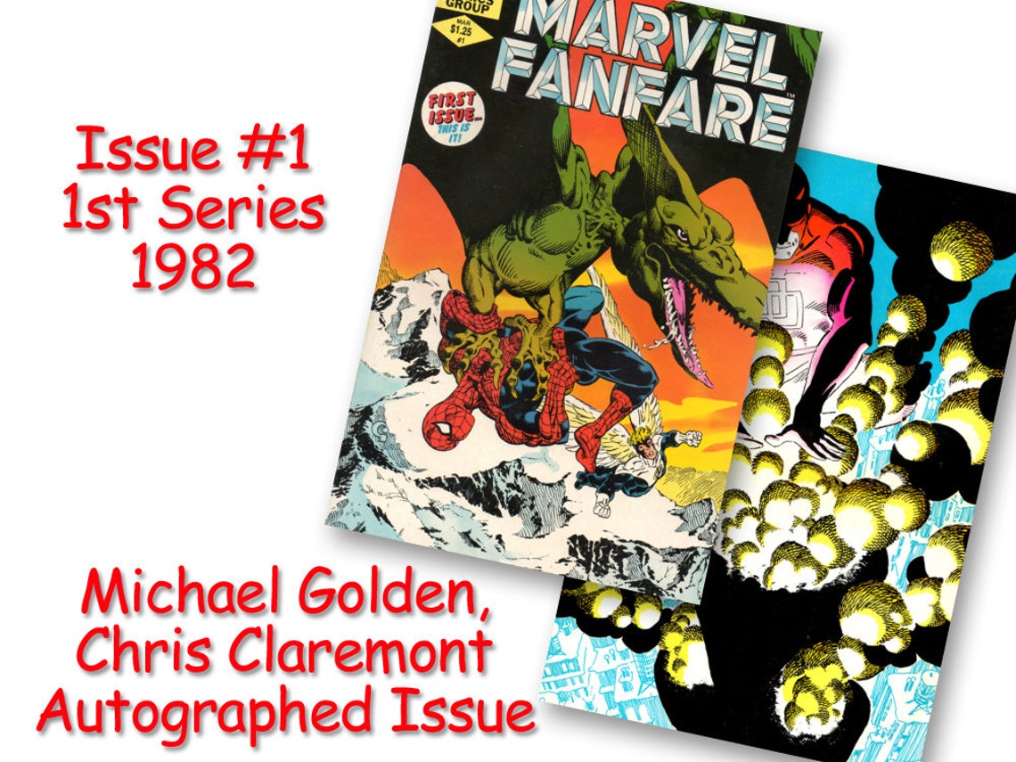 Autographed 1st Issue, Marvel Comics, Signed Collectible, Spiderman ...