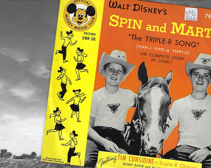 Mickey Mouse Club, Spin and Marty, Triple R Ranch, Mid-century TV ...