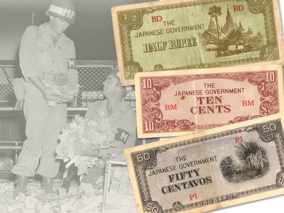 Japanese Invasion Money, JIM, WWII Militaria, Invasion Currency, Paper ...