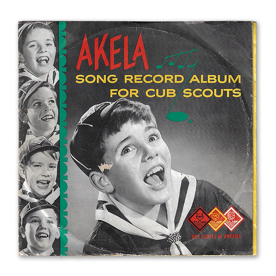 Akela Record Album, Cub Scouts, BSA, Vintage Records, Children's ...