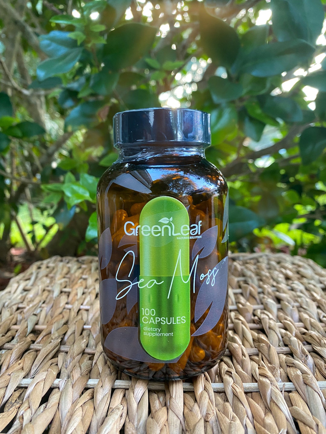 Dr. Sebi Sea Moss, Irish Moss Capsules/ Wildcrafted Seamoss Detox, 102 ...