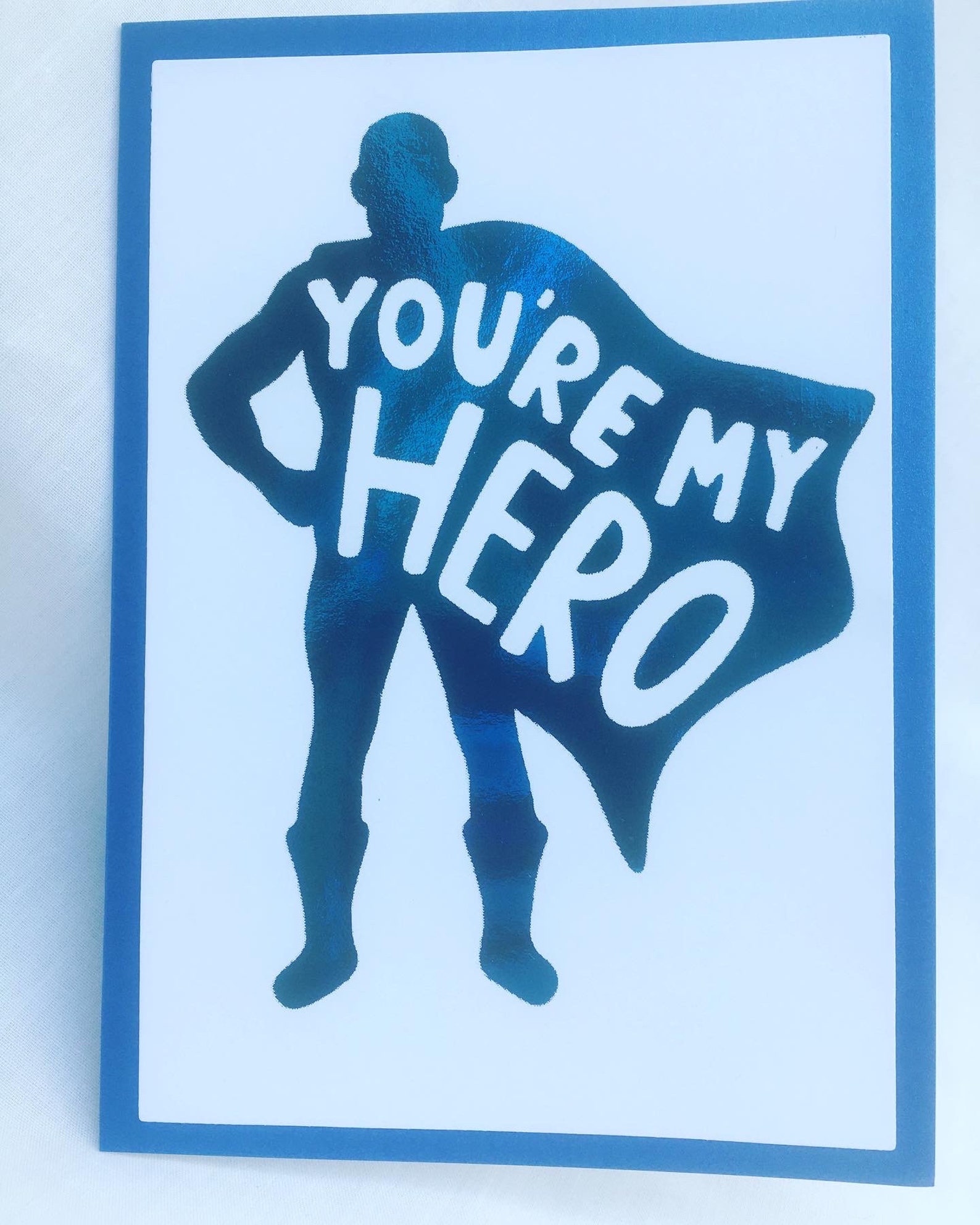 You're My Hero Card - Etsy UK