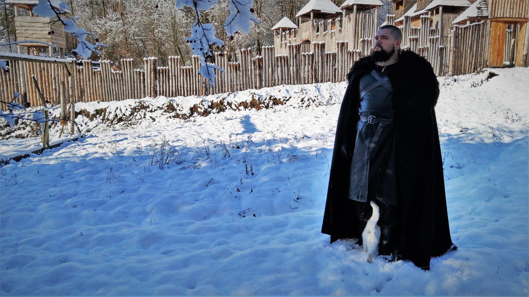 Night's Watch Inspired Costume - Game of Thrones, Jon Snow - Etsy
