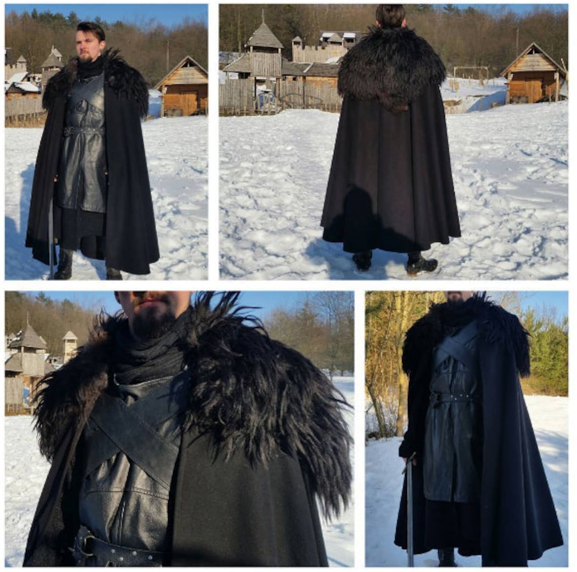 Night's Watch Inspired Costume - Game of Thrones, Jon Snow - Etsy