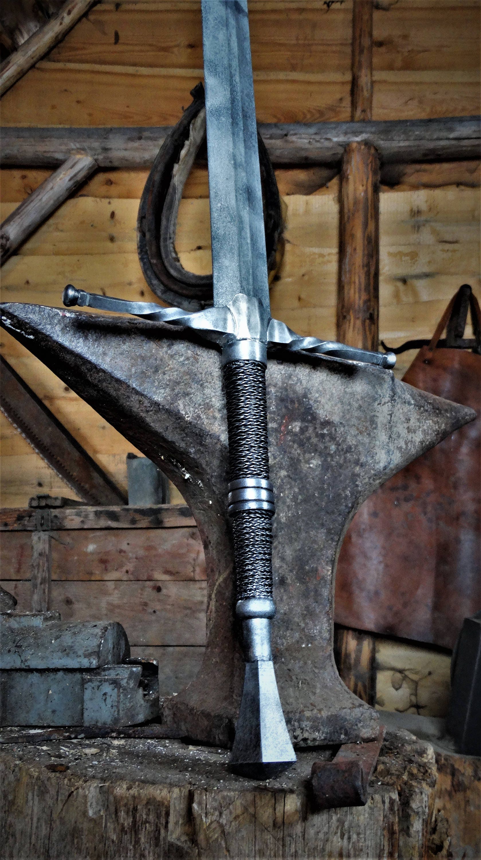 Witcher Inspired LARP and Cosplay Foam Swords With Scabbard - Etsy