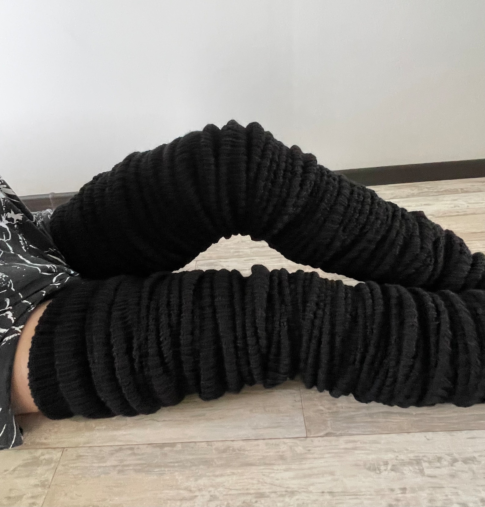 Thigh High Socks Hand Knit Extra Long Socks Handmade Chunky Slouch ...
