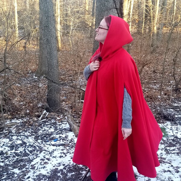 Red Cloak - Etsy